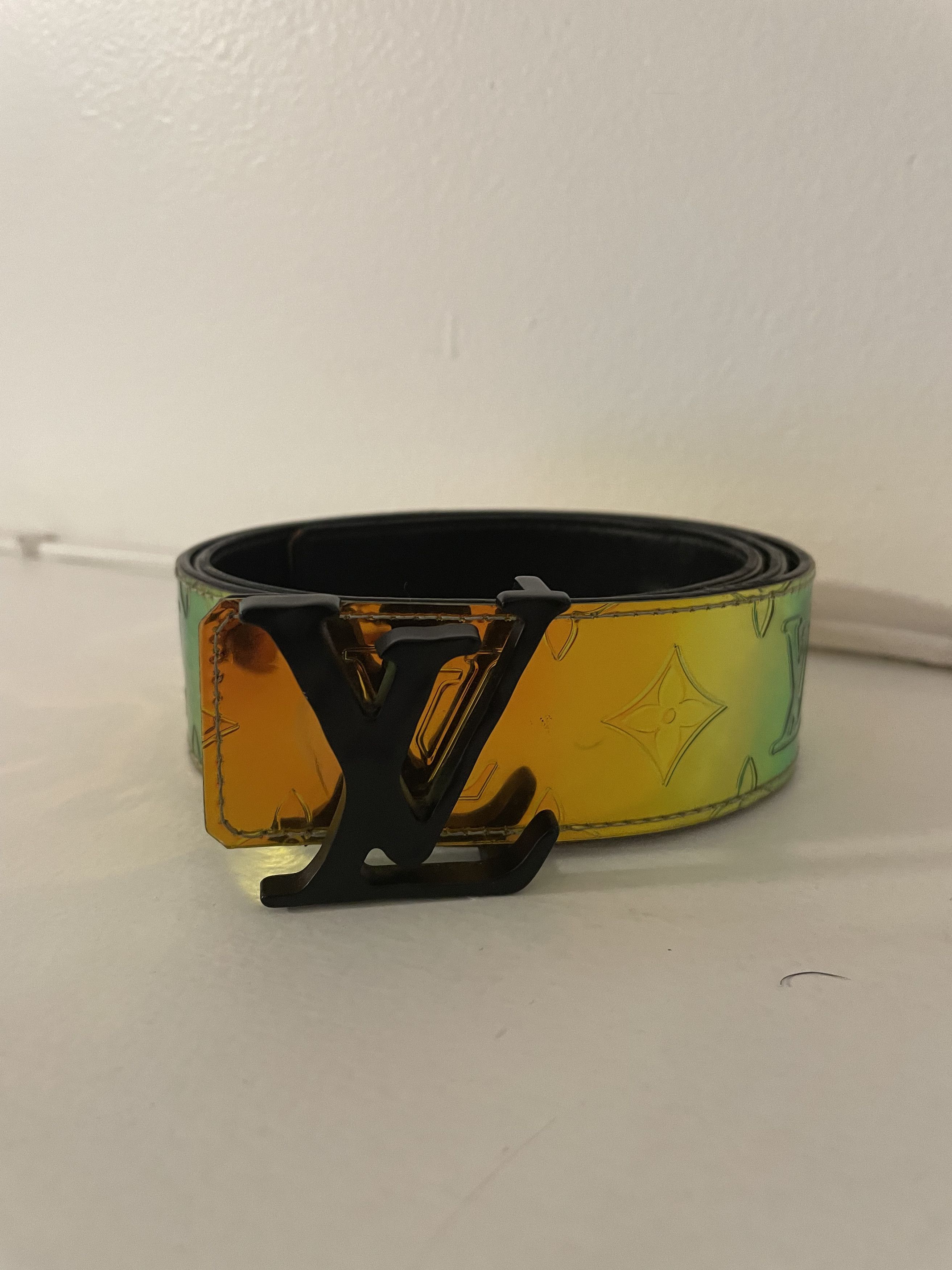 Louis Vuitton Prism Belt Reversible | Grailed