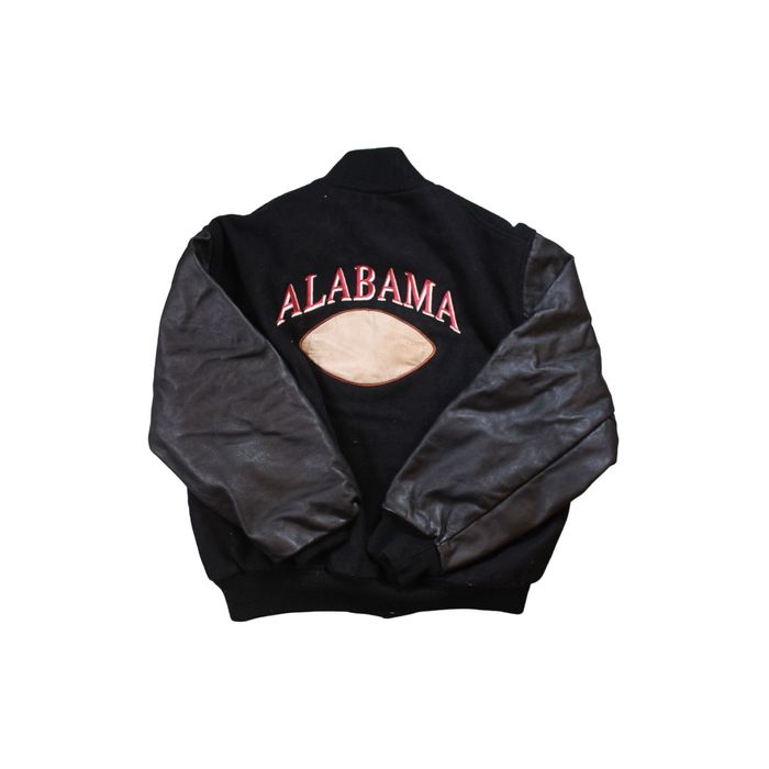 Other Vintage Alabama “Crimson Tide” Varsity Bomber Jacket XL | Grailed