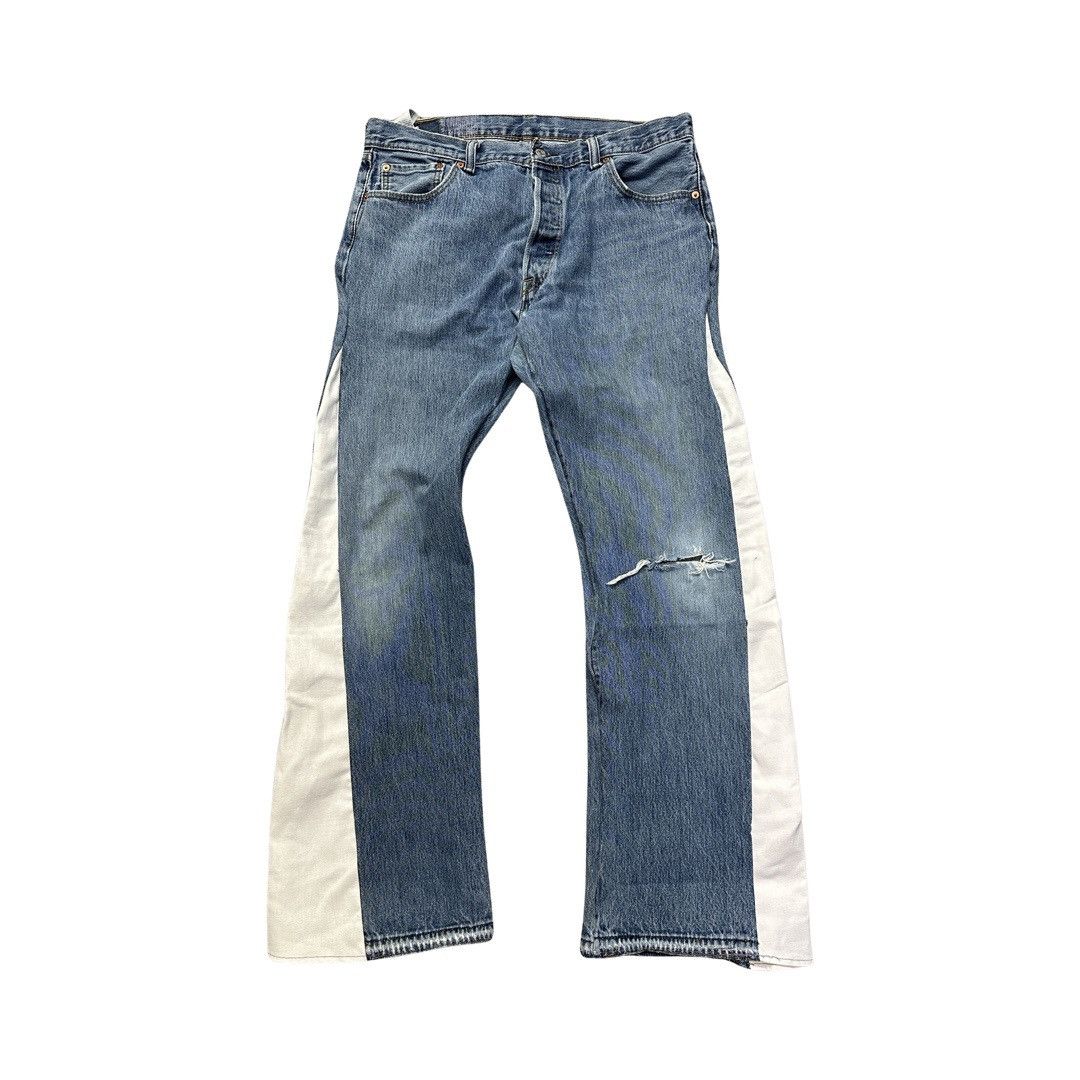 Custom × Levi's × Streetwear Levi’s 501 Bell Bottom Flare Baggy Gallery ...