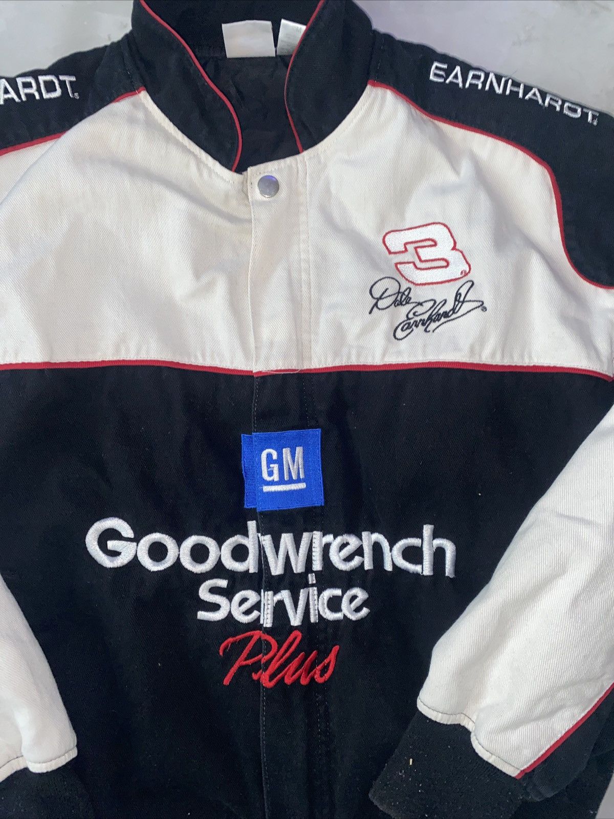 Chase Authentics NASCAR goodwrench plus dale earnhardt racing jacket ...