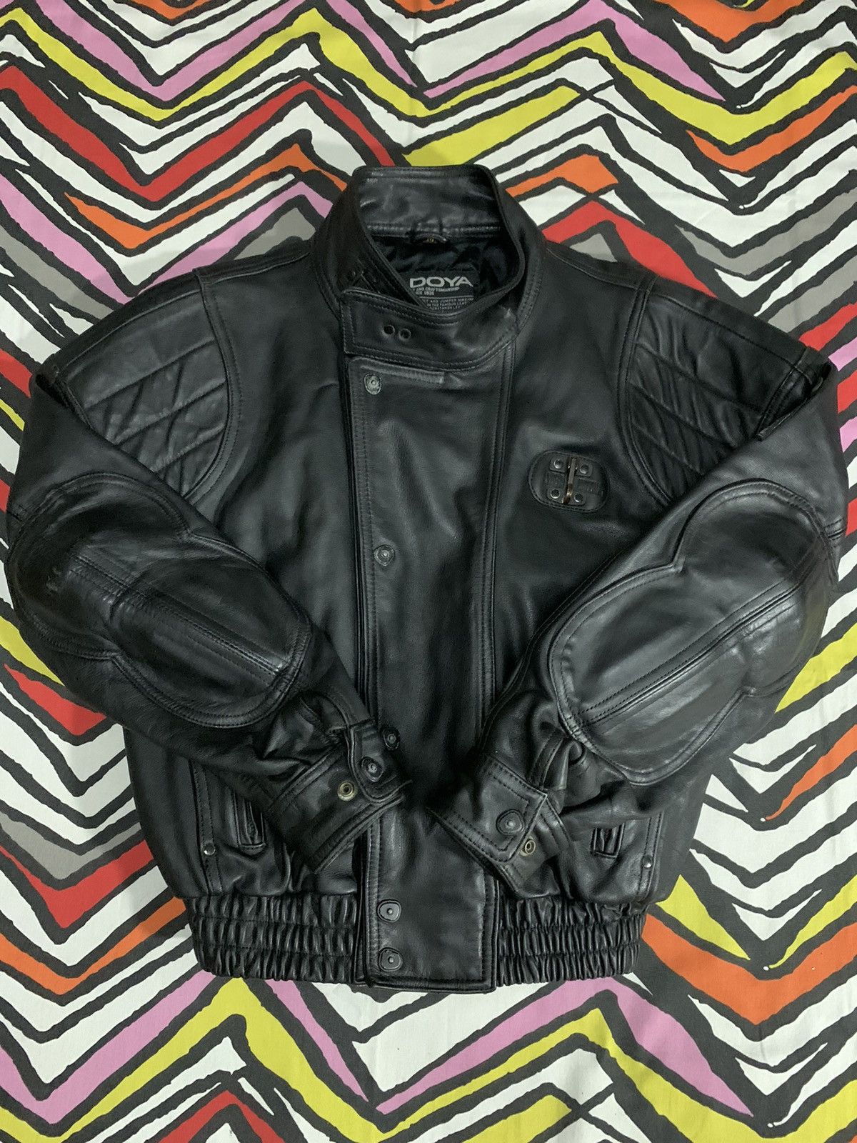 Japanese Brand × Kadoya × Leather Jacket Kadoya Akira Jacket Leather ...