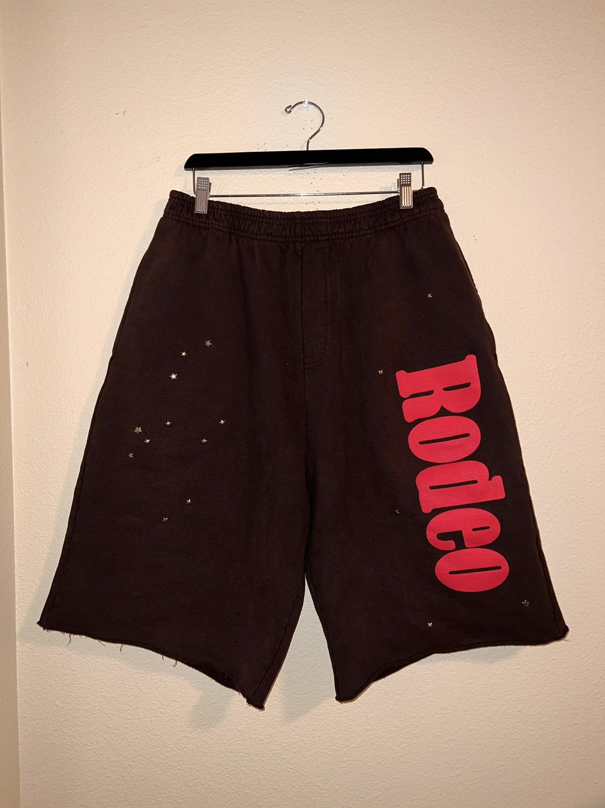Spider Worldwide × Travis Scott Travis X Spider RODEO Star Shorts Size ...