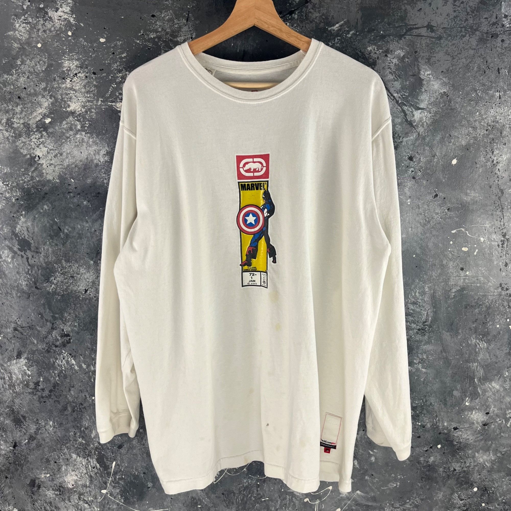 Ecko Unltd. × Marvel Comics × Vintage Vintage Y2K Ecko X Marvel long ...