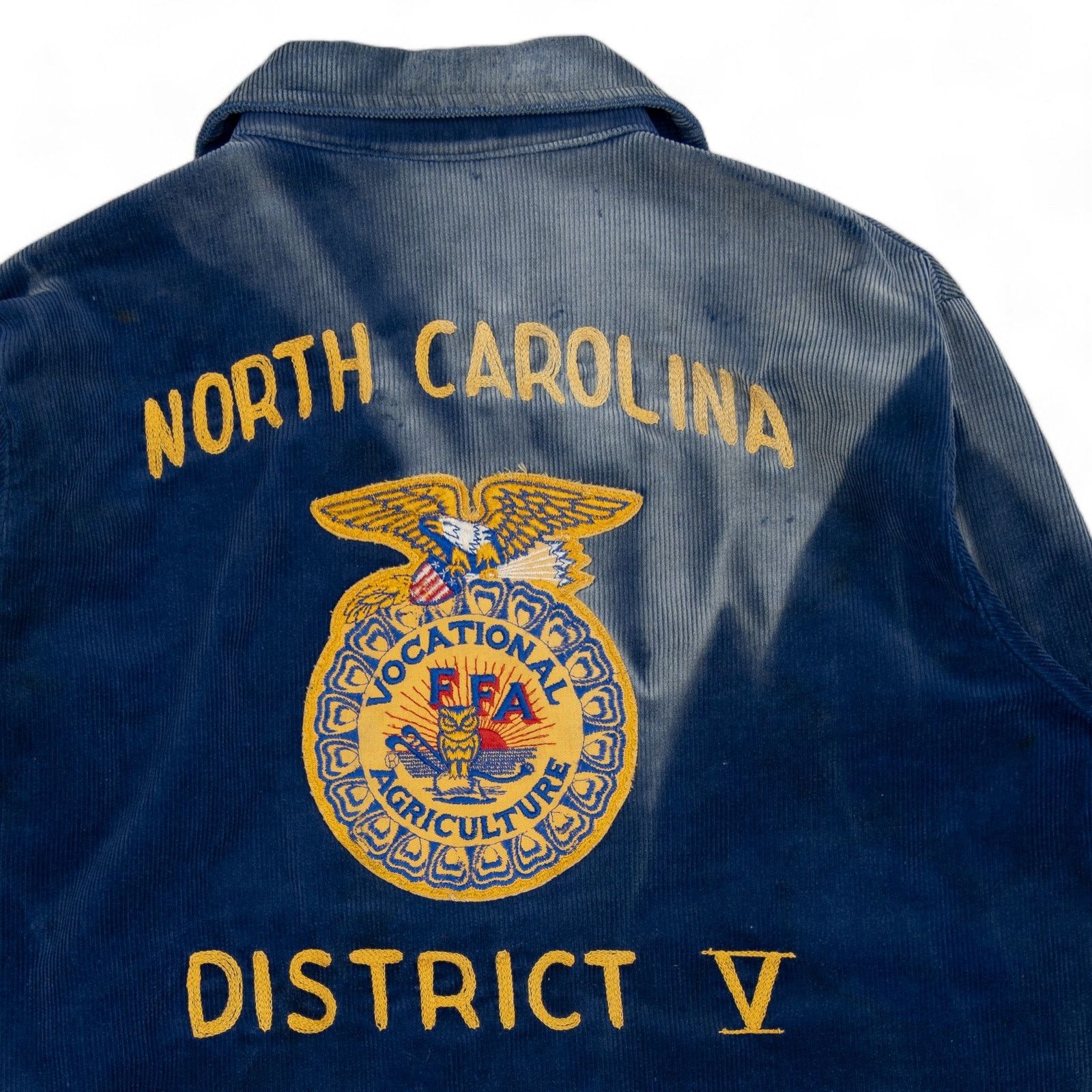 Vintage SUN-FADED/CROPPED CURDOROY FFA JACKET - 1970'S | Grailed