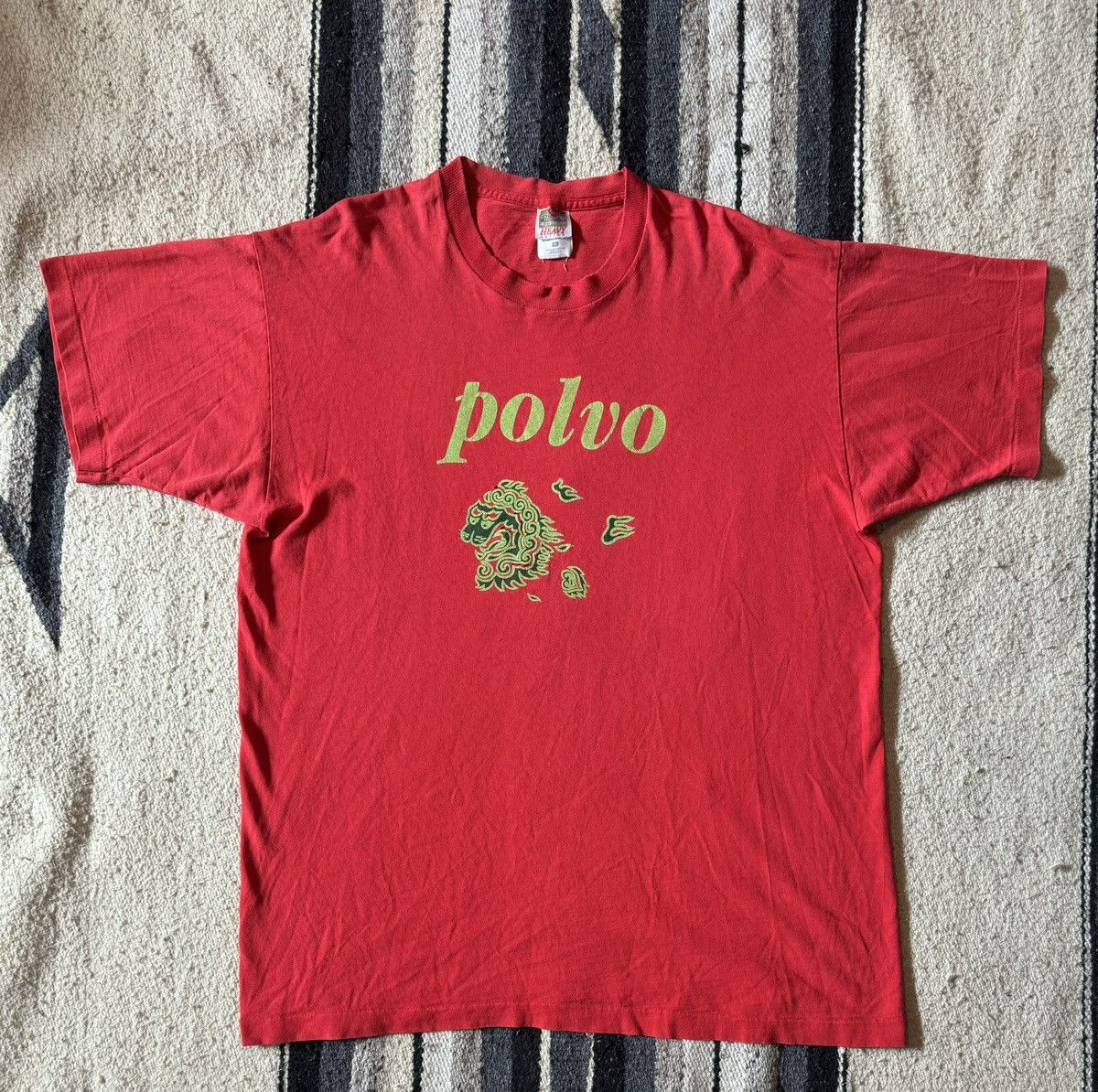 Band Tees × Fruit Of The Loom × Vintage Vintage Polvo 1996 “Exploded ...