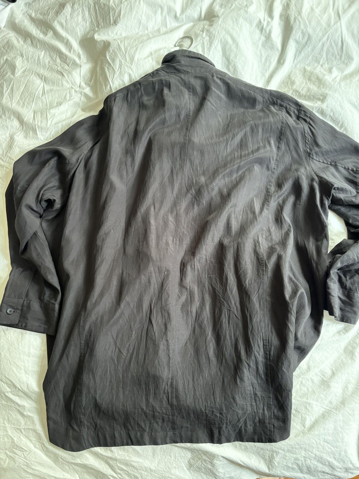 Julius spring summer silky oversized button down shirt | Grailed