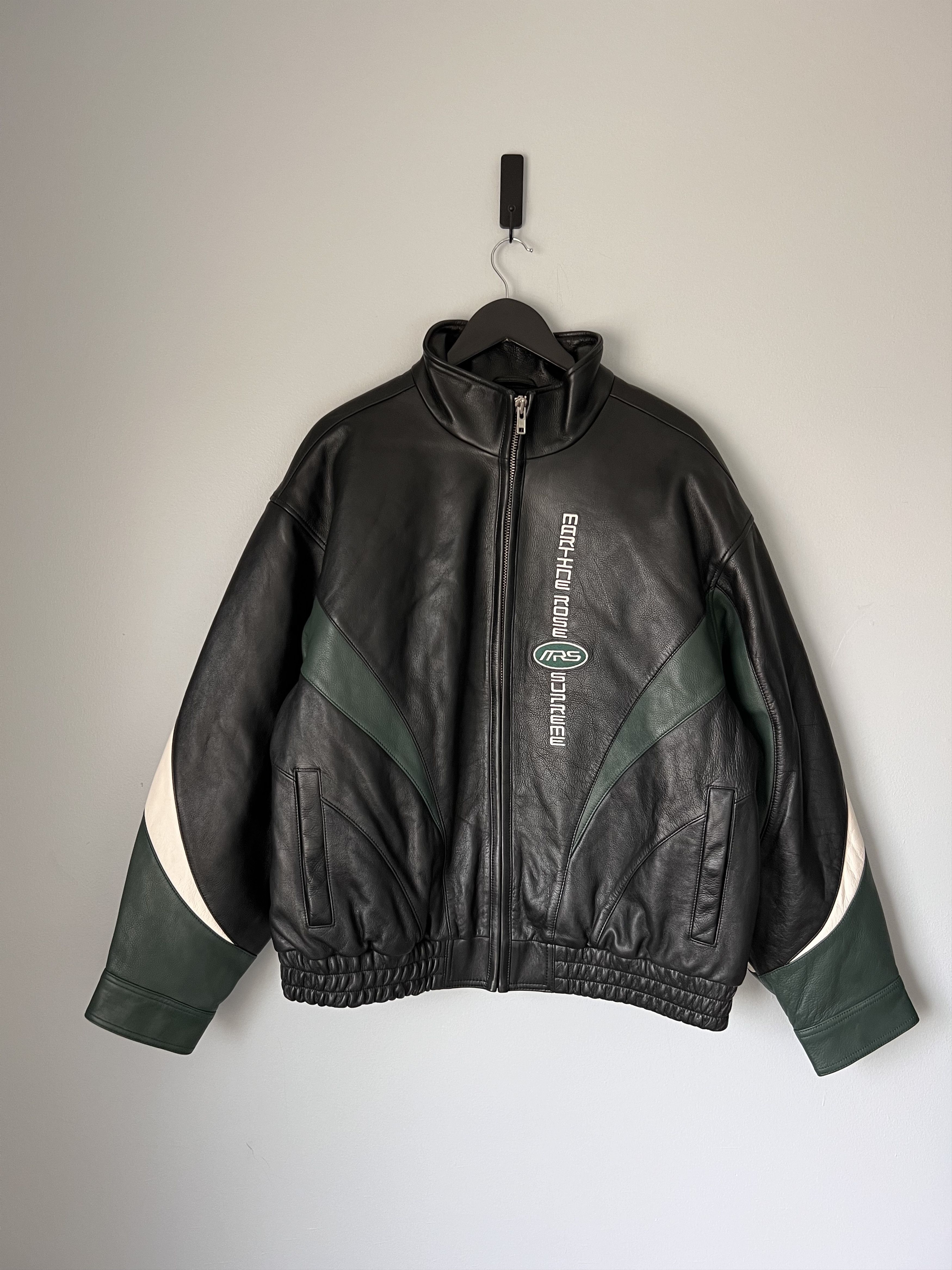 Martine Rose × Supreme Martine Rose Supreme Leather Jacket in Black ...