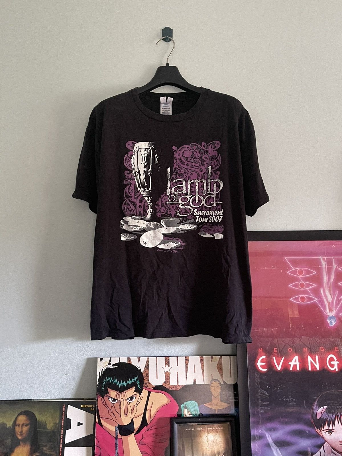 Vintage Lamb of God Metalcore Shirt Sacrament KSE Tour 2007 | Grailed