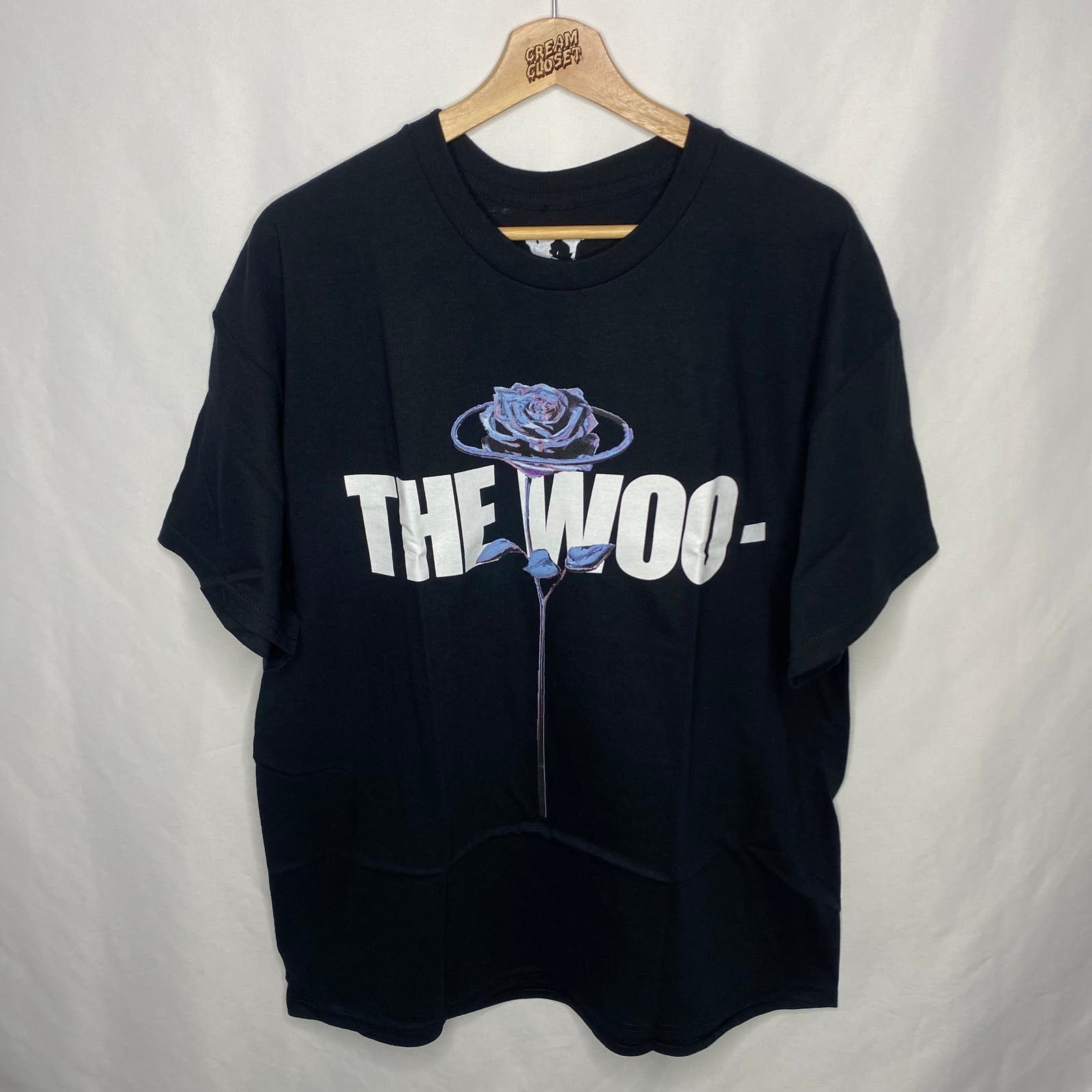 Vlone Pop Smoke Shoot for the Stars The Woo Rose Tour Merch Tee XL ...