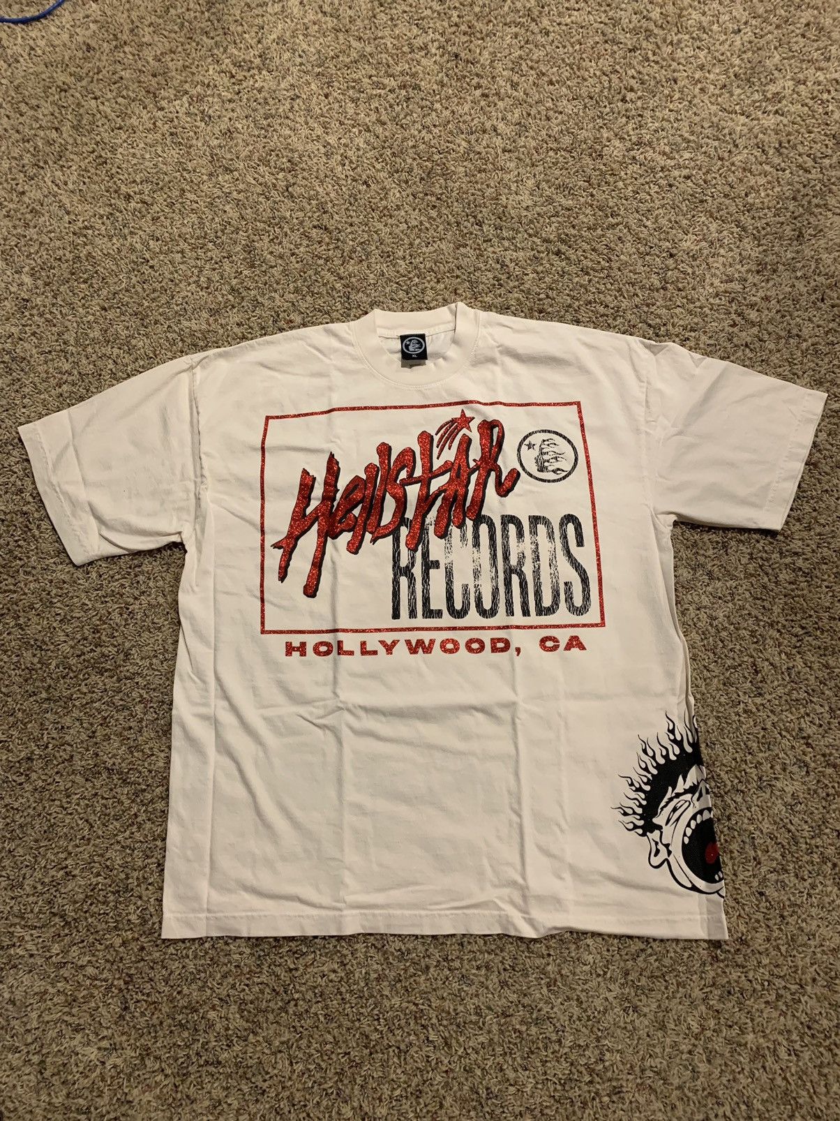 HELLSTAR Size XL - capsule 9 records hellstar tee - new | Grailed