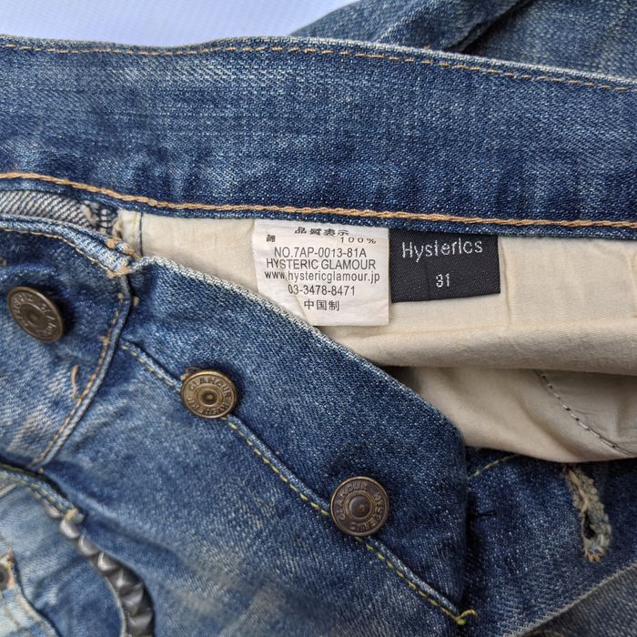 Hysteric Glamour Hysteric Glamour Studded Denim Jeans Selvedge | Grailed