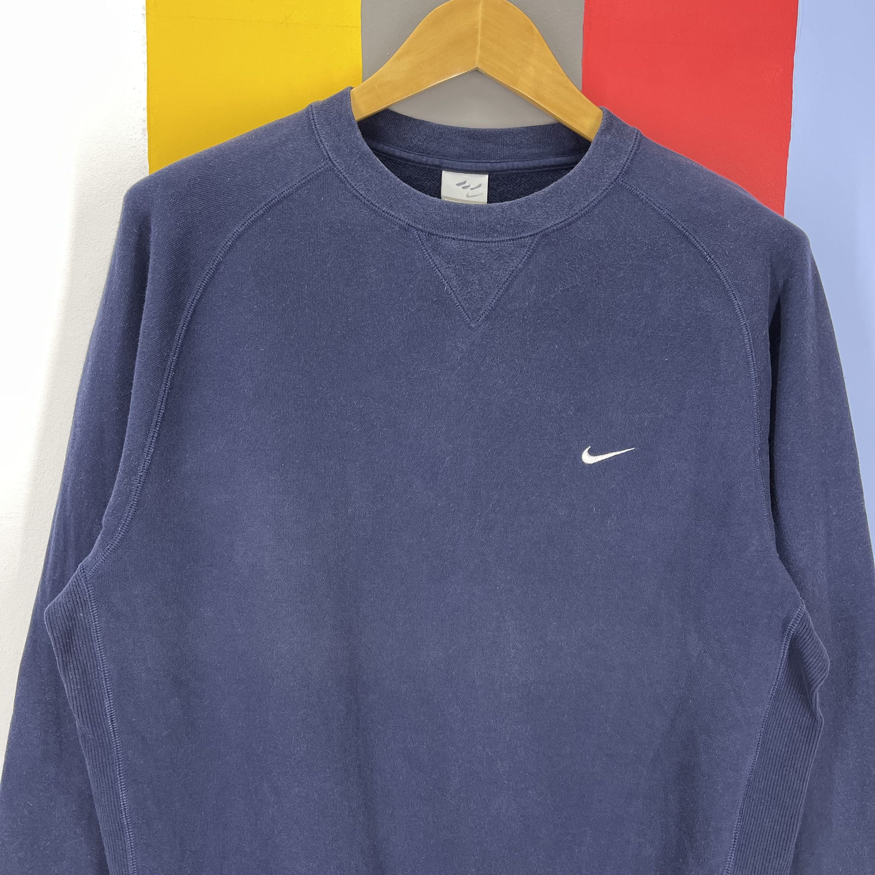 Nike × Vintage Y2K Vintage NIKE Crew Neck Sweatshirt #1136/AN | Grailed