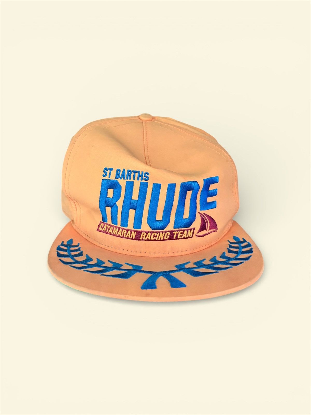 Rhude Rhude St. Barths Catamaran Racing Snapback Cap | Grailed