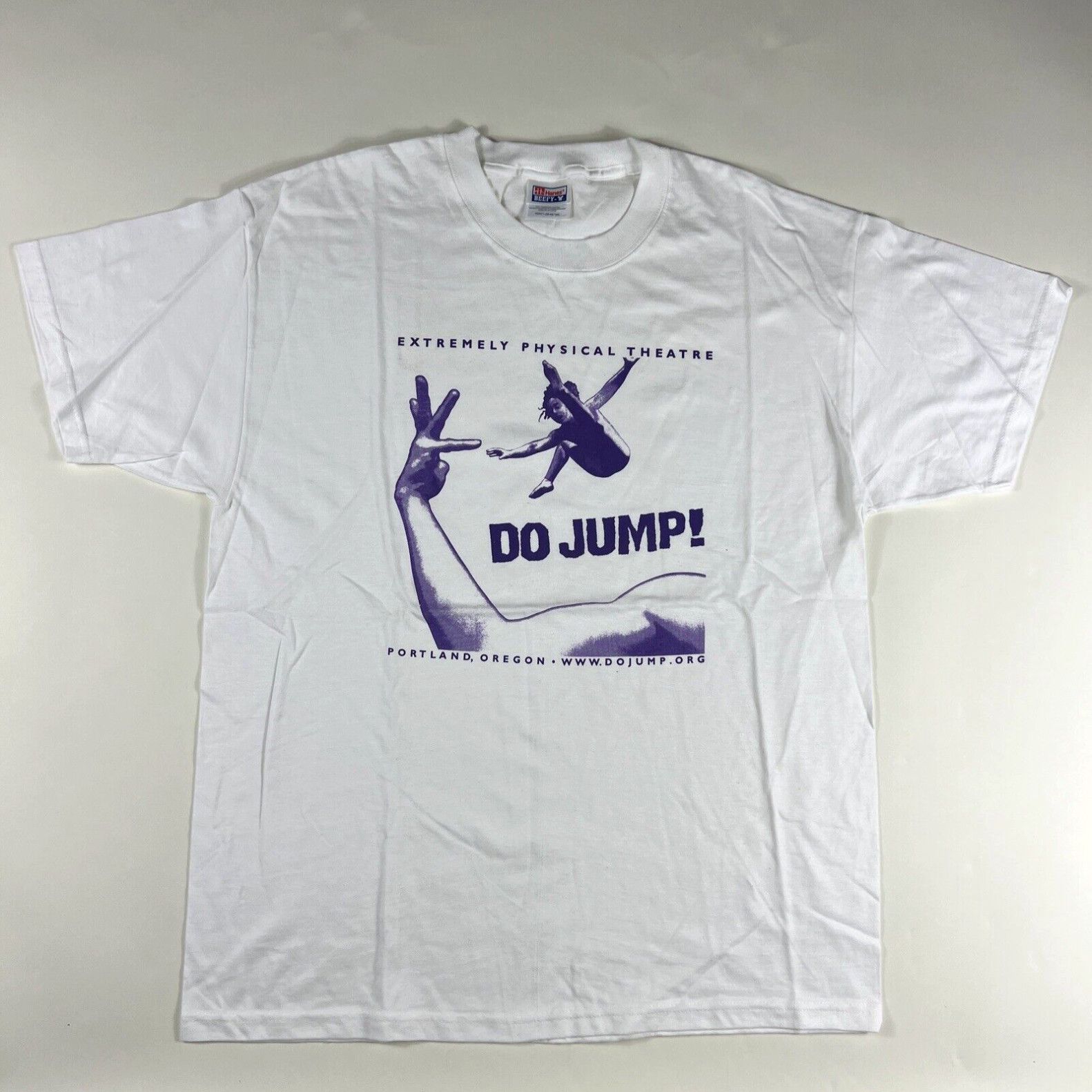 Hanes Vintage Do Jump! Shirt L Extremely Physical Theatre | Grailed