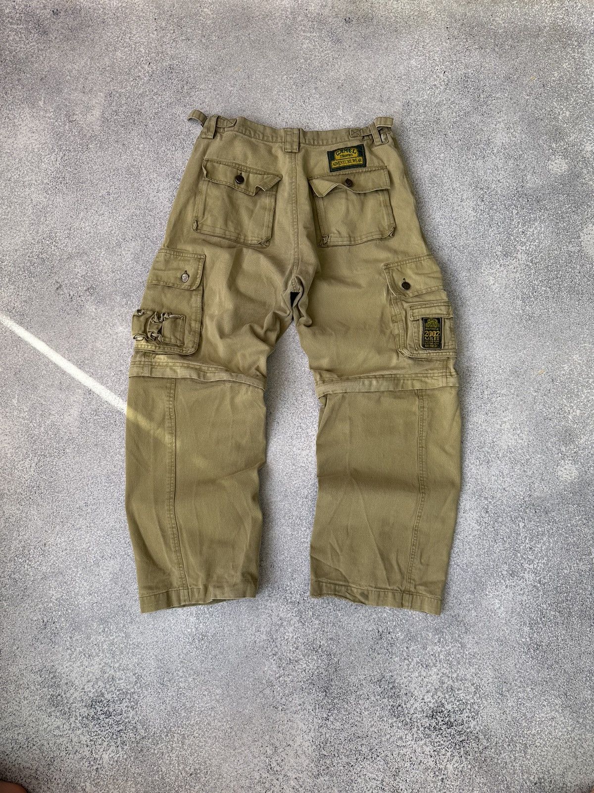 Vintage Vintage Camel 2002 Mile Cargo Tactical Transformer Pants | Grailed