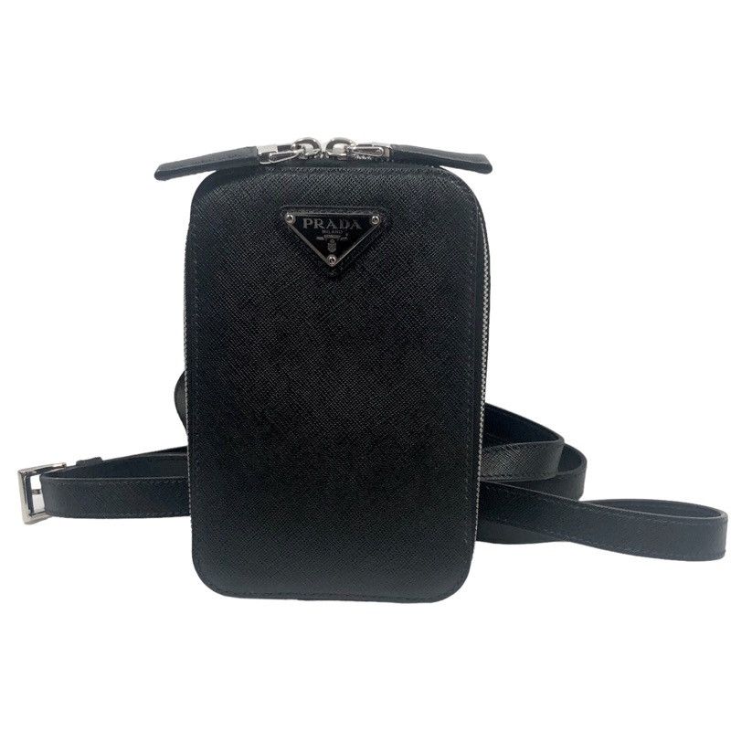 Prada Prada Body Bag Leather Black | Grailed