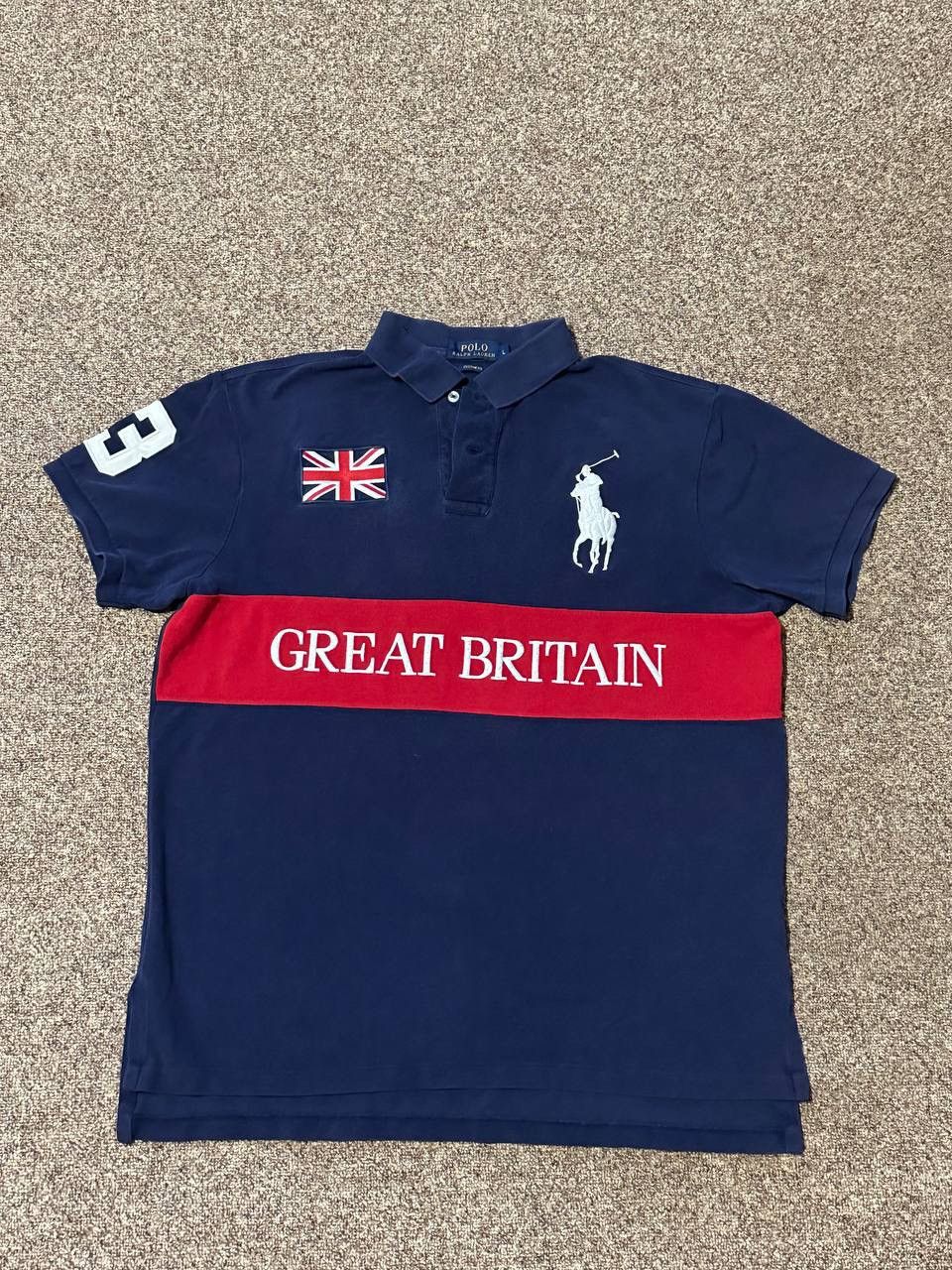 Polo Ralph Lauren × Streetwear × Vintage Vintage Y2K Polo Ralph Lauren Great Britain Polo | Grailed