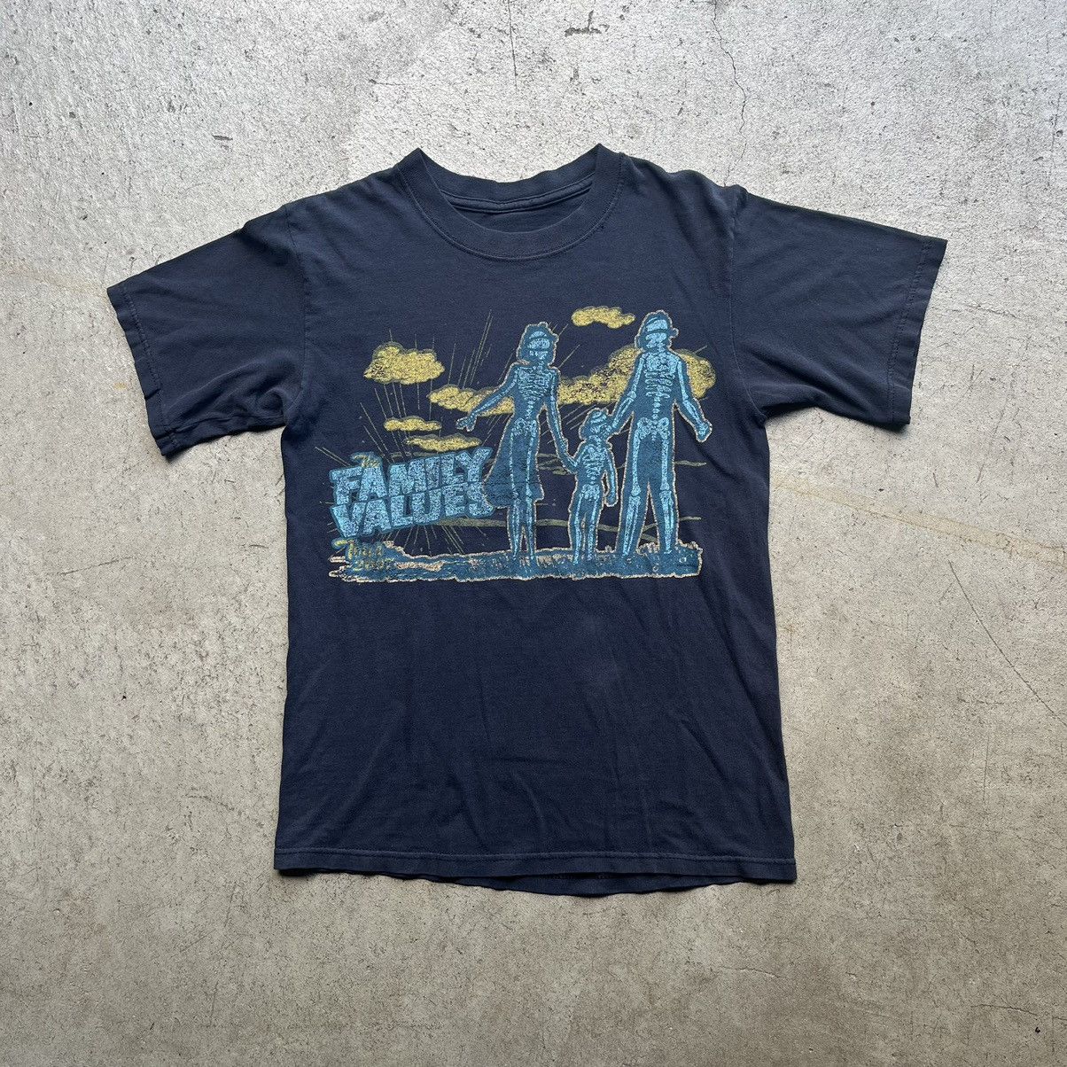 Vintage Crazy Y2K Family Values Tour Korn Nuclear Bomb Grunge Faded ...