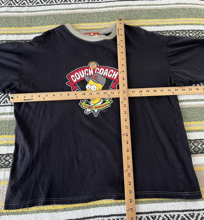 Vintage The Simpsons HOMER SIMPSON Duff Couch Coach COACH SIMPSON | Grailed