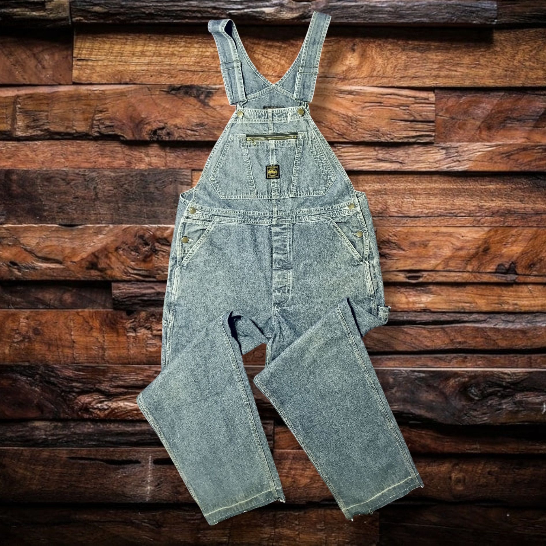 Made In Usa × RRL Ralph Lauren × Ralph Lauren DOUBLE RL RALPH LAUREN RRL VINTAGE 90's OVERALLS ...