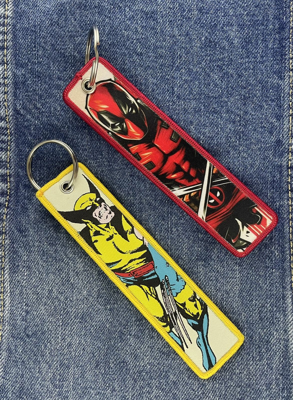 Vintage Deadpool & Wolverine 5 Inch Keychain set | Grailed