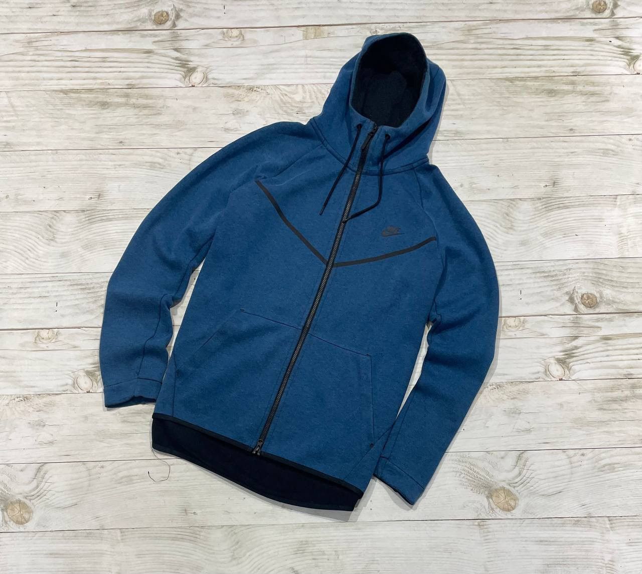 Nike × Streetwear × Vintage Nike Tech Fleece Full Zip Hoodie Windrunner ...