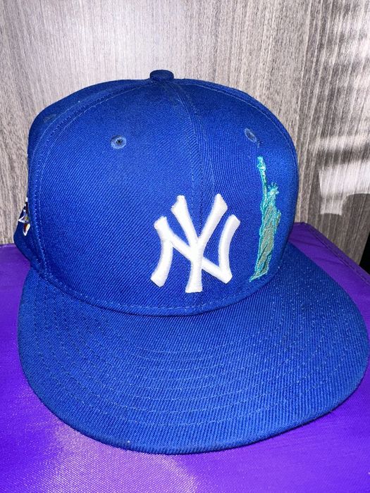 New Era NYC Inspired Blue 59FIFTY Cap | Grailed