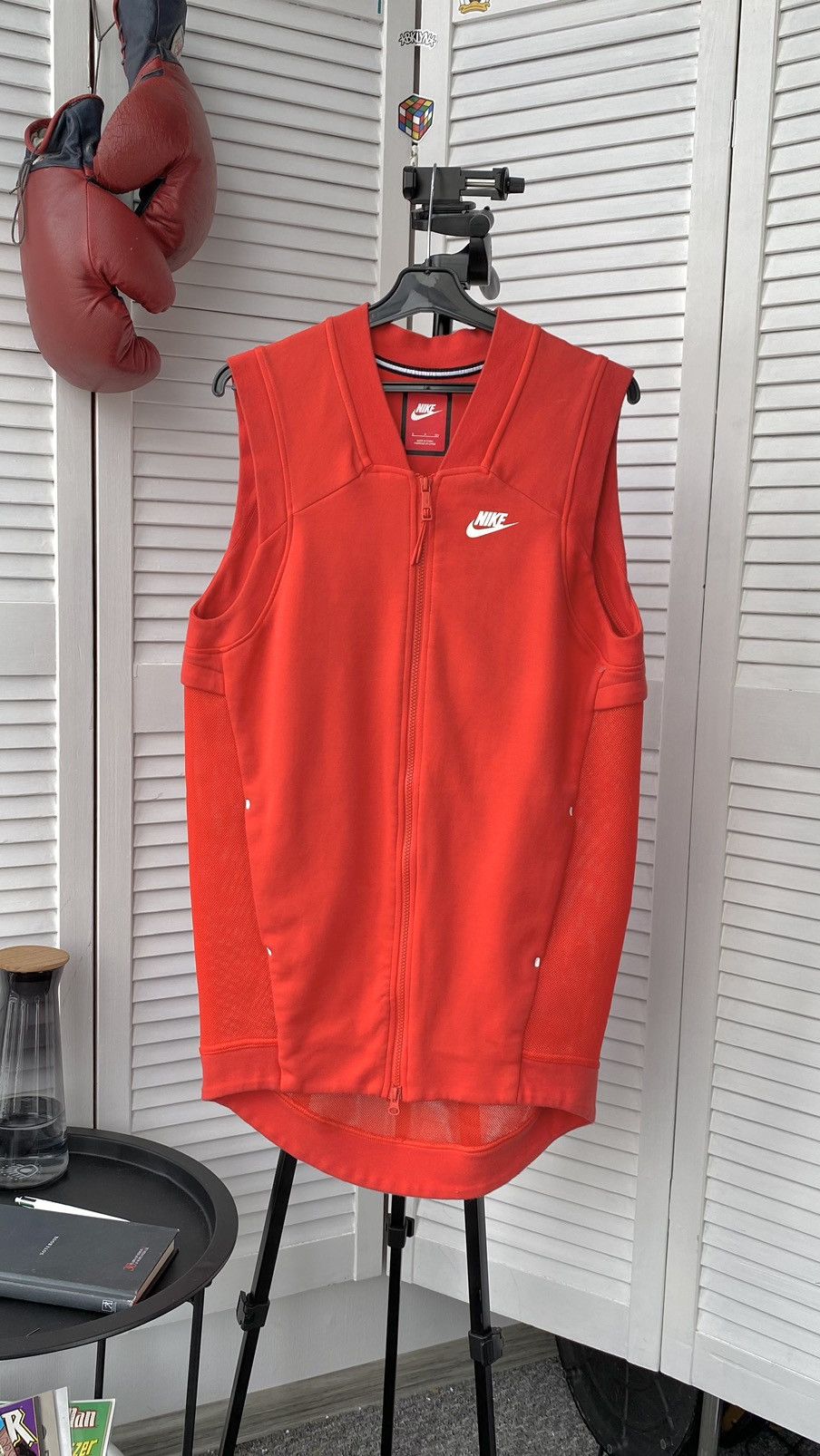Nike × Streetwear Nike Tech Fleece Cocoon Mesh Full Zip Vest | Grailed