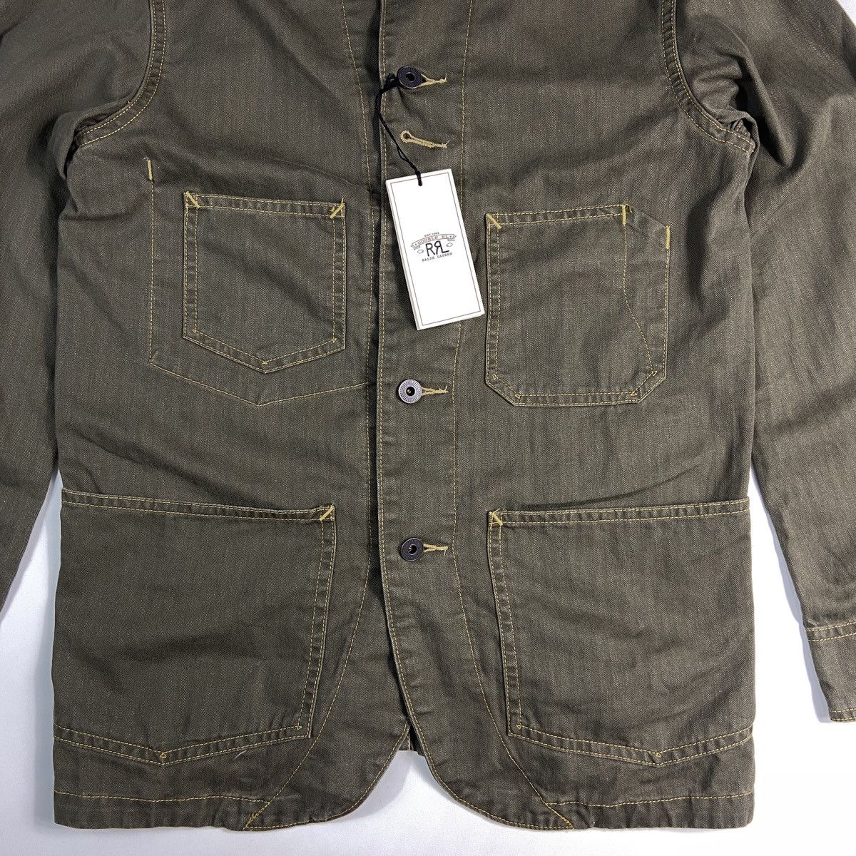 RRL Ralph Lauren RRL RALPH LAUREN DOUBLE RL - Herringbone Chore Jacket ...