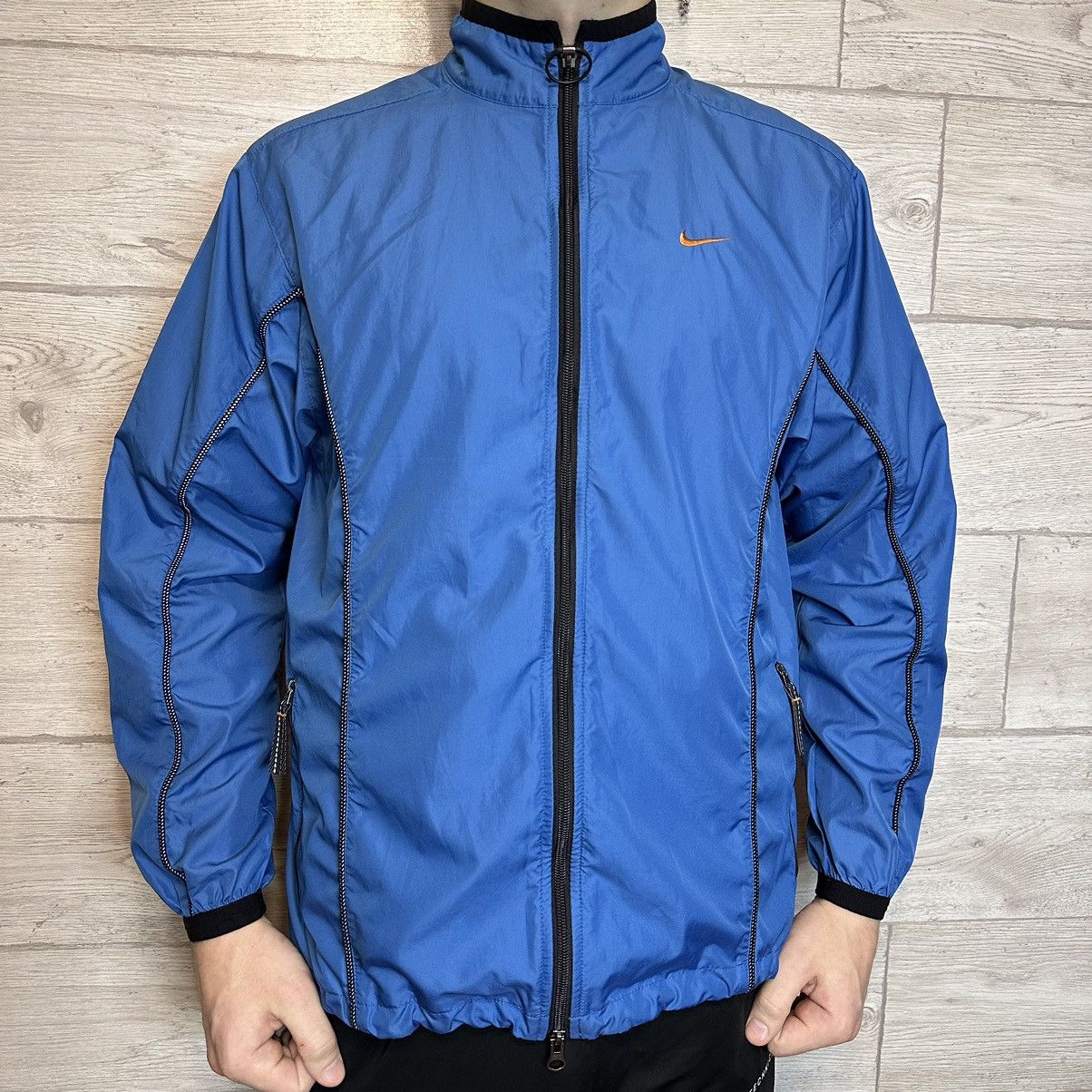 Nike × Streetwear × Vintage NIKE Swoosh 90s jacket vintage reflective ...