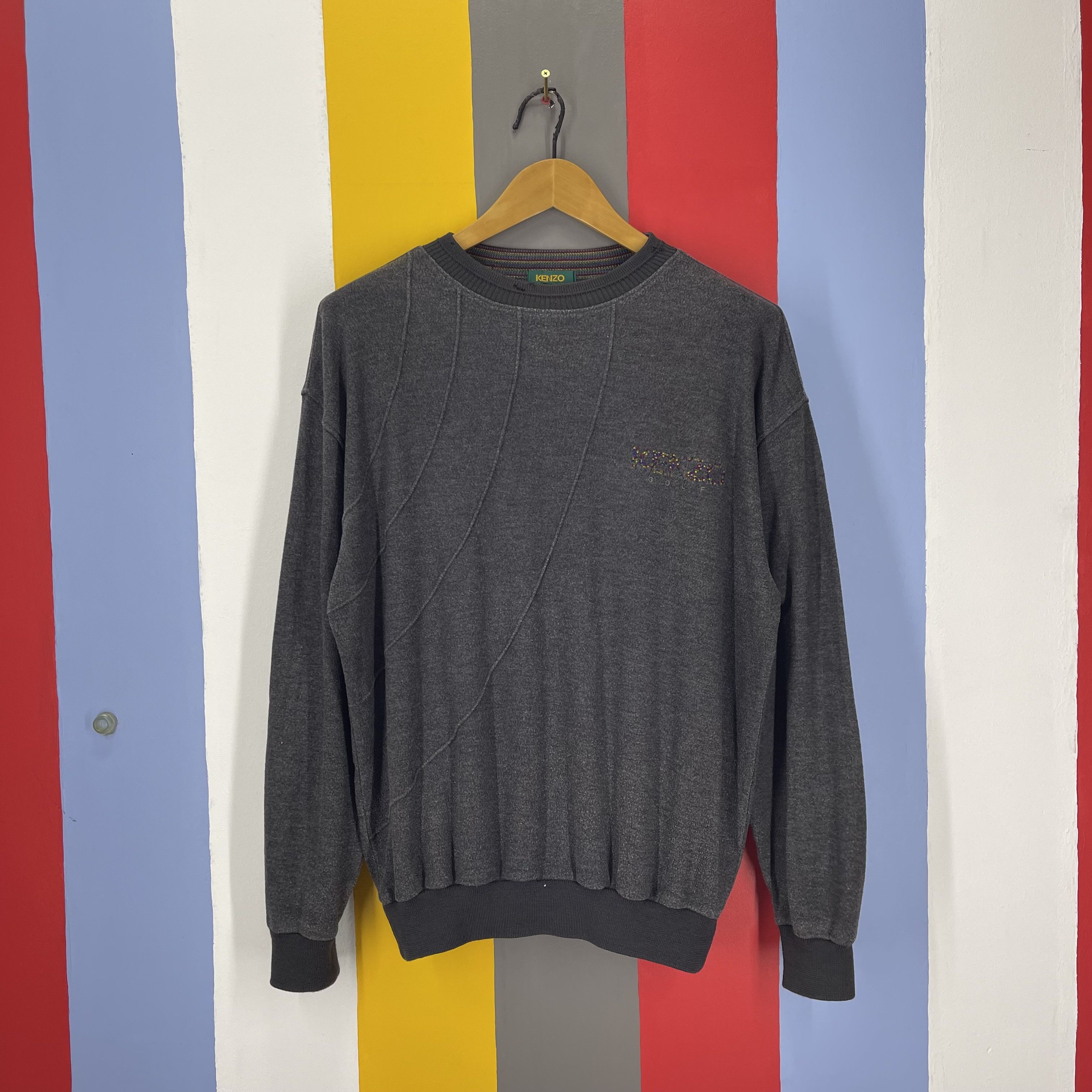 Kenzo KENZO GOLF Crew Neck Sweatshirt #1718/06 | Grailed