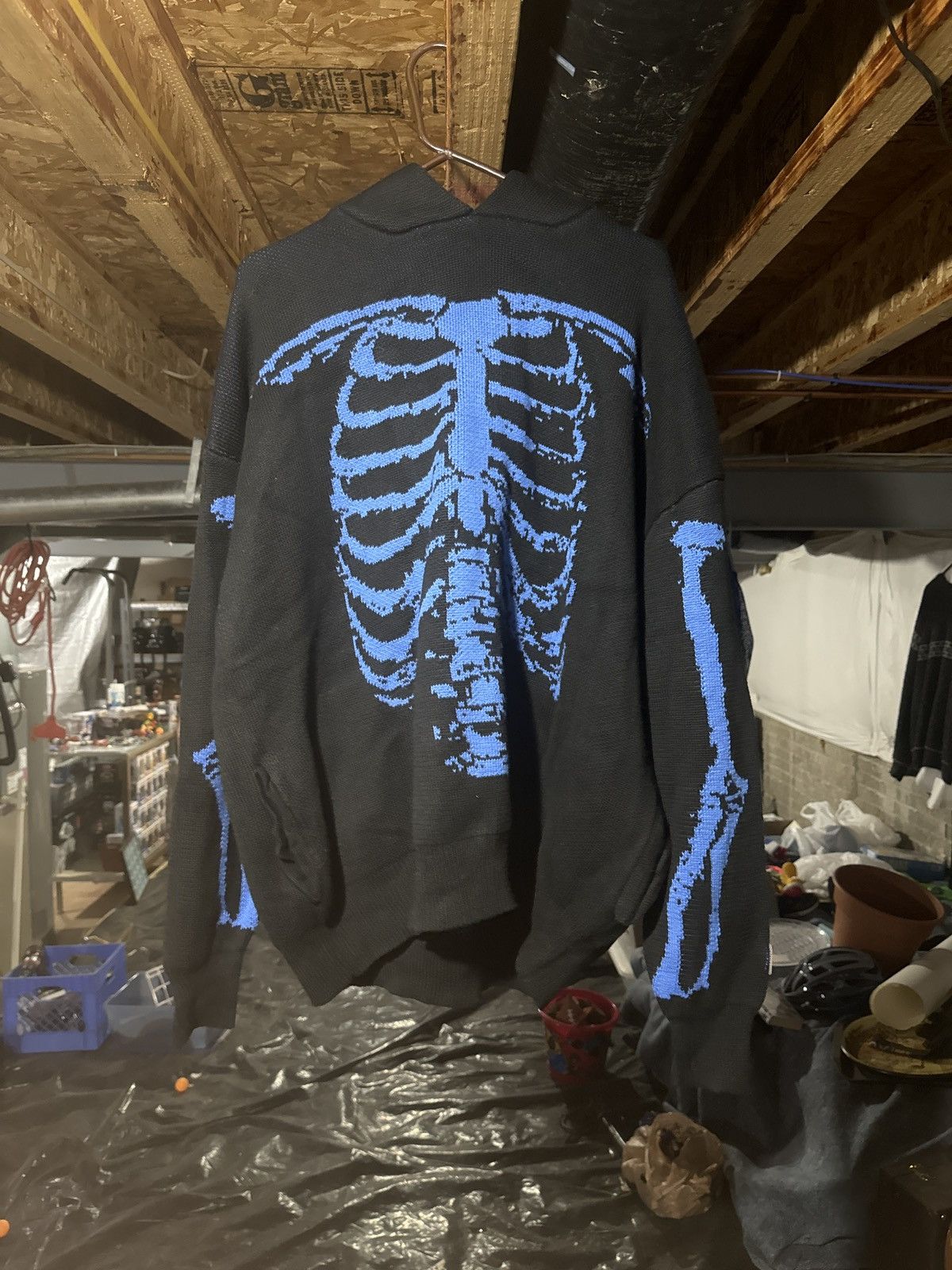 TeamSESH Team sesh skeleton sweatshirt | Grailed