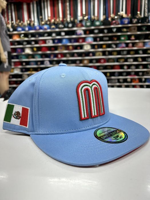 Vintage La Selección De Mexico National Baseball Team Blue WBC Hat ...