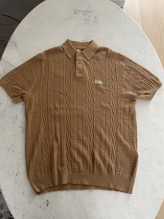 Kith Kith Tilden Polo Tuscan brown | Grailed