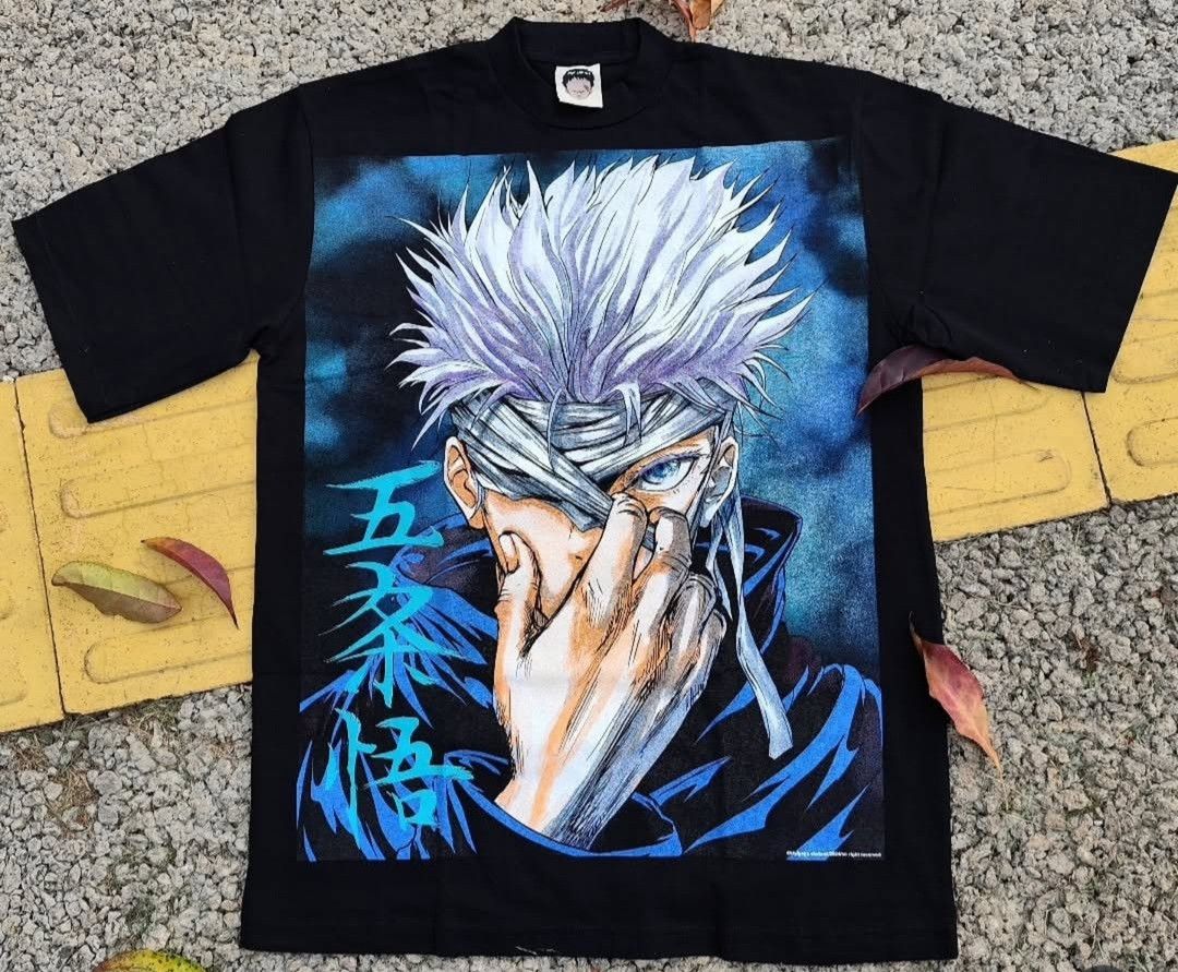 Band Tees × Japanese Brand RARE Boot Jujutsu Kaisen JJK Satoru Gojo ...