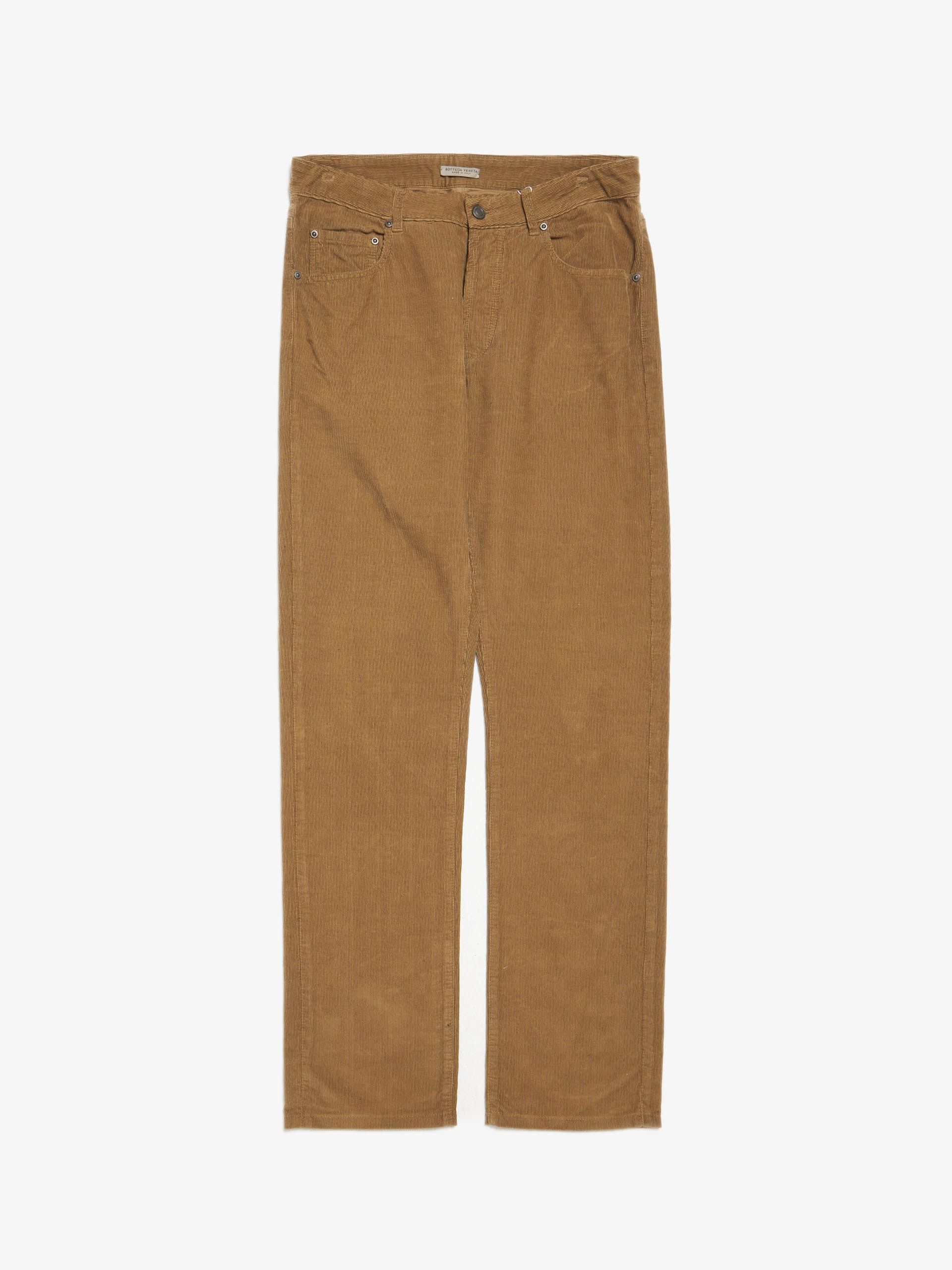 Bottega Veneta Light Brown Corduroy Pants | Grailed