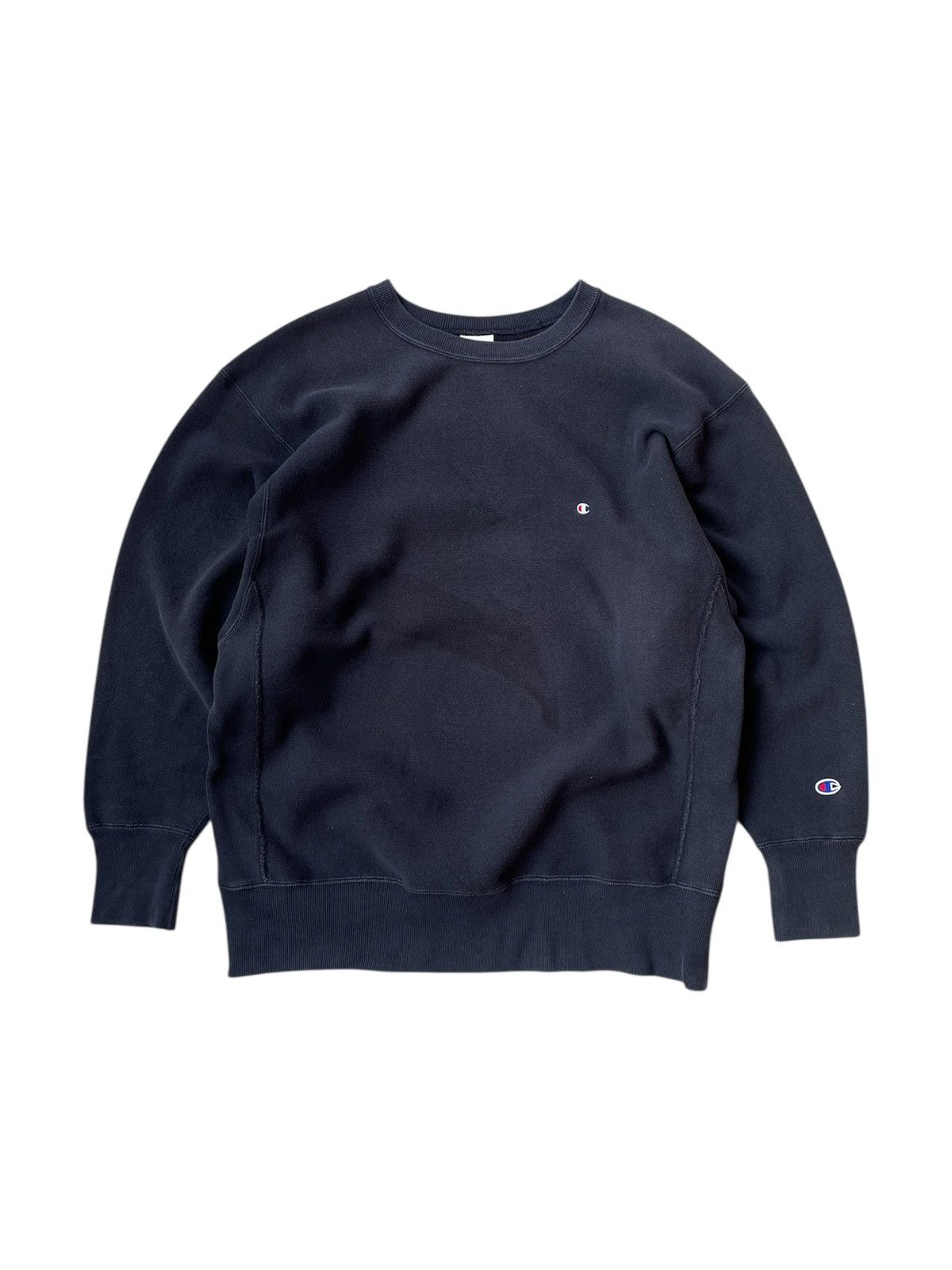 Champion 70’s Re-pro Distress Fade Champion Crewneck Reverse Weave ...