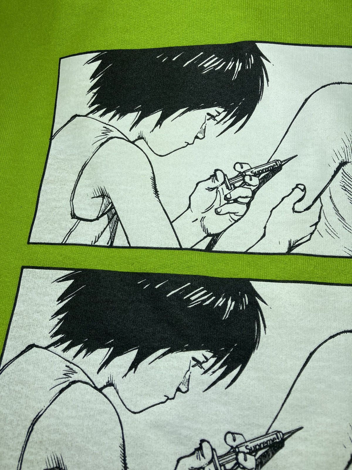 Supreme FW17 Supreme Akira Syringe Manga Anime Hoodie 2017 Katsuhiro ...