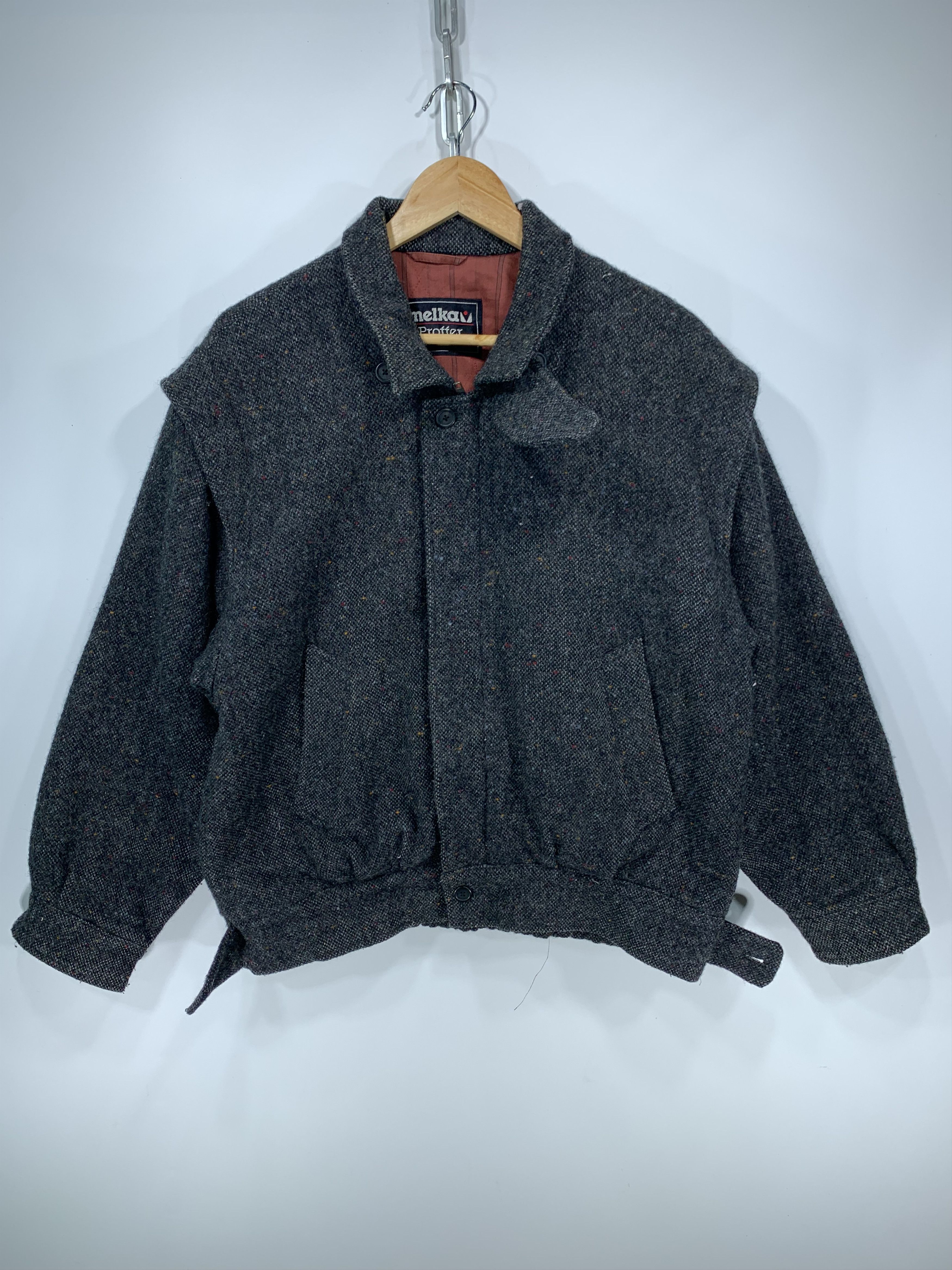 Japanese Brand × Vintage Vintage Melka Wool Bomber jackets | Grailed