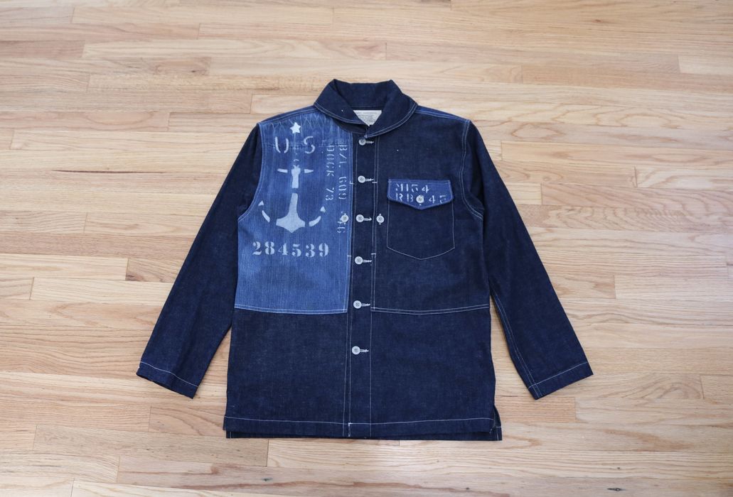RRL Ralph Lauren Double RL Limited Edition Naval Training Denim ...
