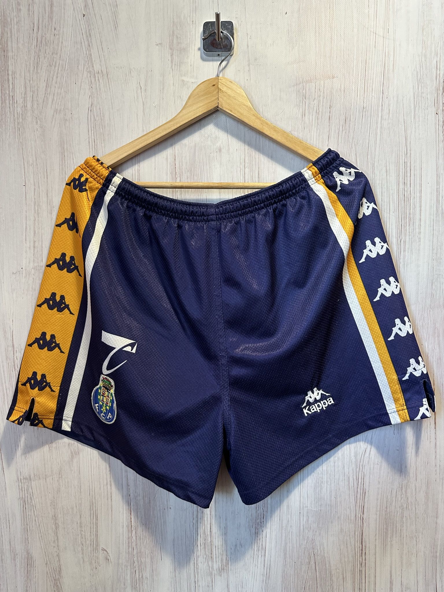 Kappa × Vintage FC Porto 1997 1998 1999 away shorts soccer football kit ...
