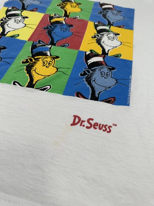 Vintage 1999 Vintage Dr Seuss Andy Warhol Colorful Art Tee | Grailed