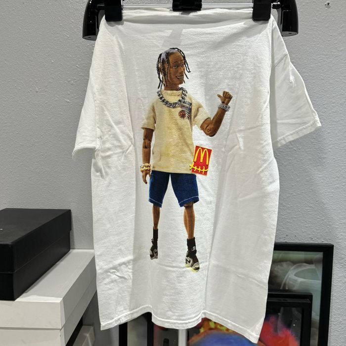 Travis Scott Action Figure T-Shirt | Grailed Travis Scott Action Figure T-Shirt | Grailed