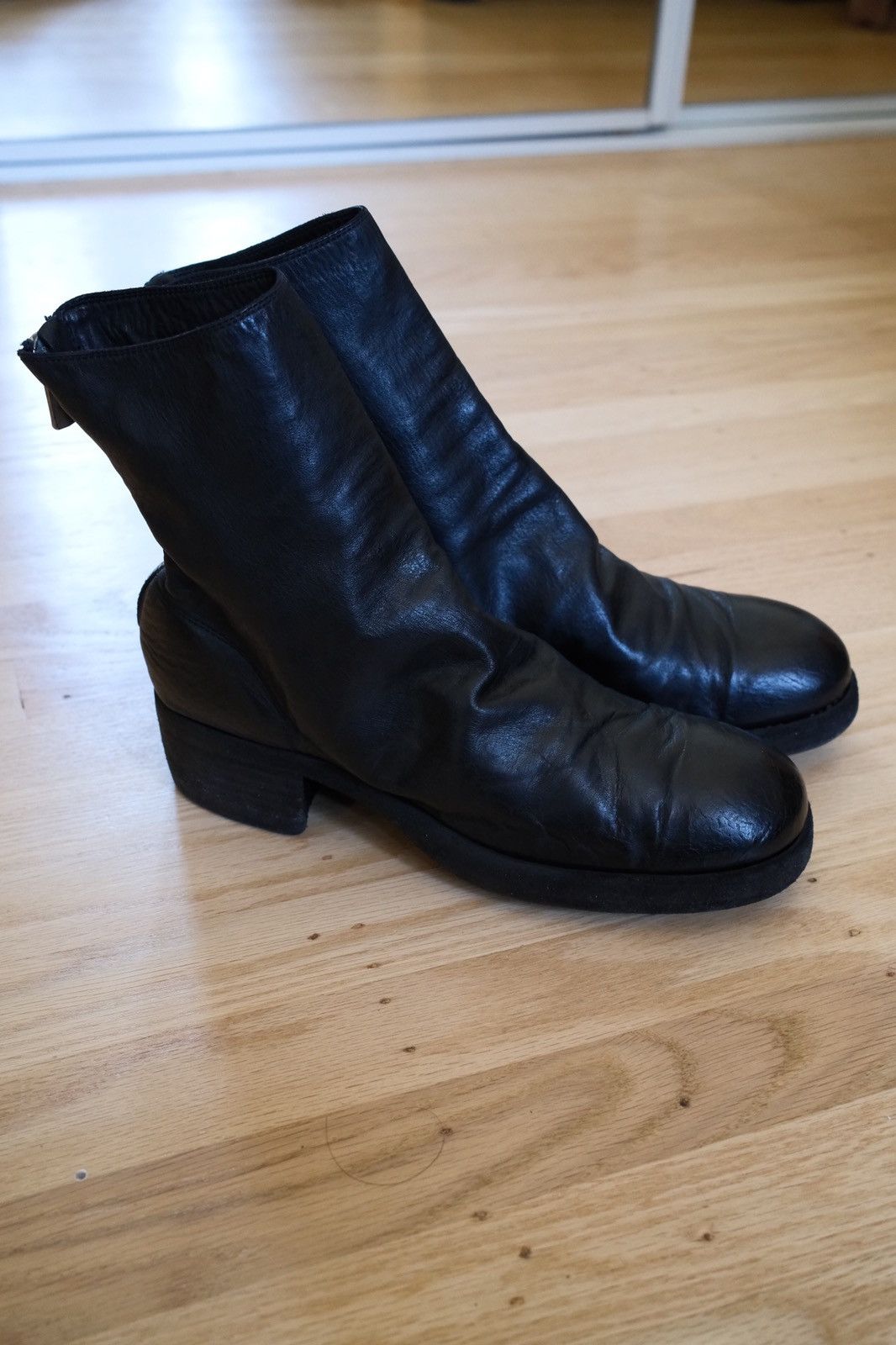 Guidi Black Horse Leather 796Z Back Zip Size 41 | Grailed