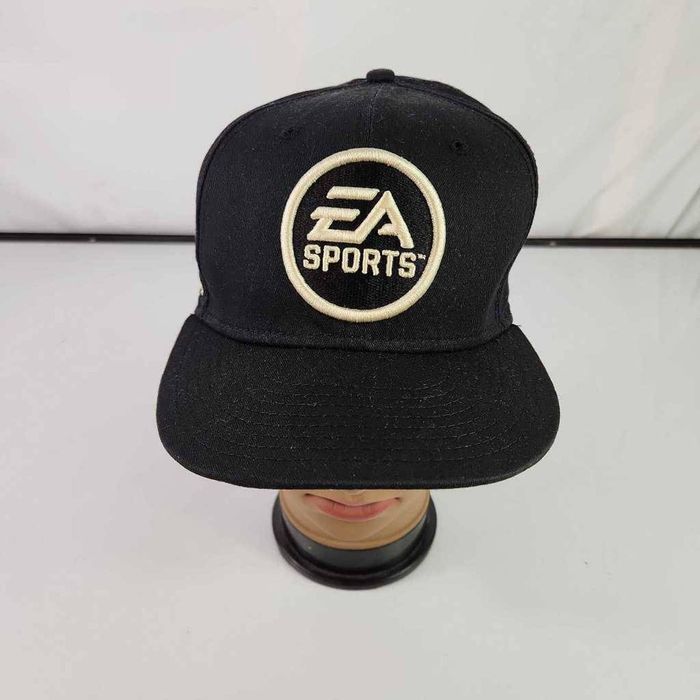 New Era New Era Men EA Sports Ball Cap Black Logo Embroidered M-L | Grailed