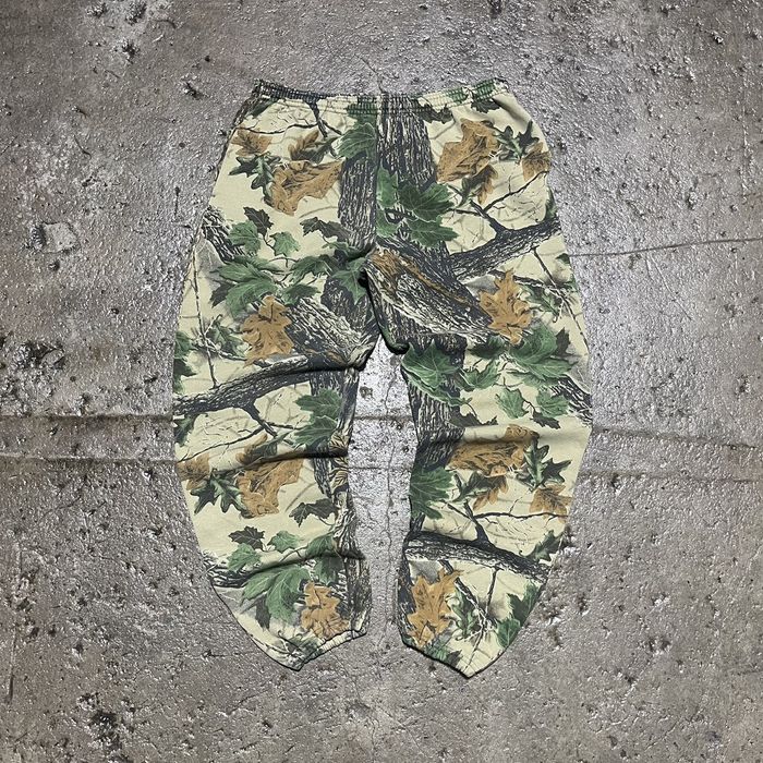 Vintage Crazy Vintage Carhartt Style Camo Sweatpants Essential | Grailed