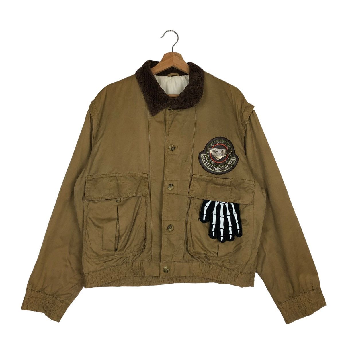 Japanese Brand 💥90’s Riot Riot Vintage Bomber Jacket Atelier Sab For ...