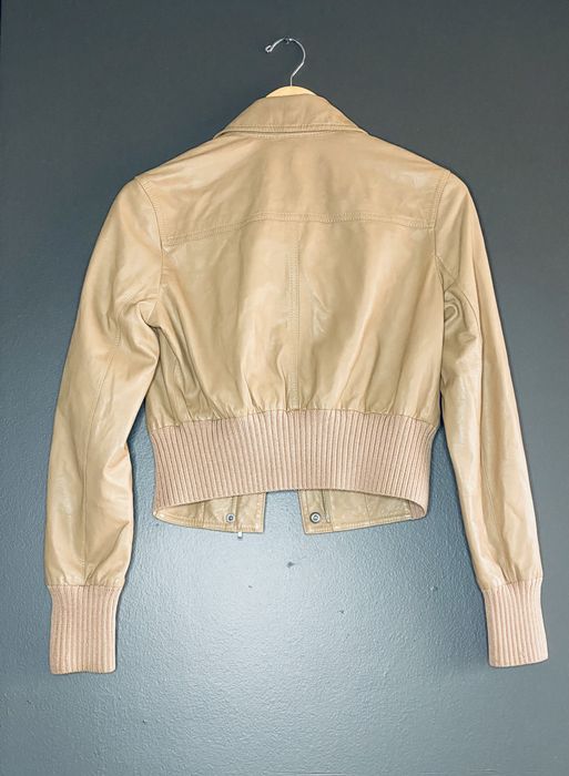 Other Catherine Malandrino Leather Bomber Jacket | Grailed