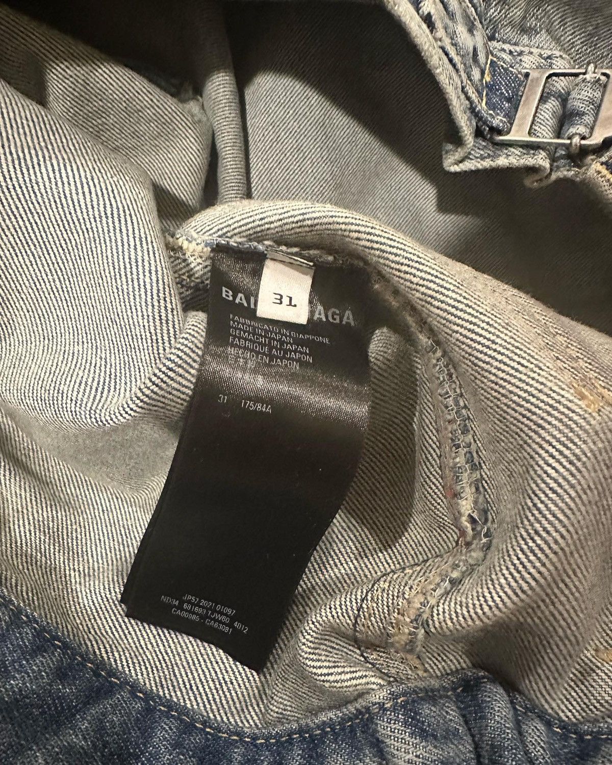 Balenciaga Balenciaga Raver Denim | Grailed