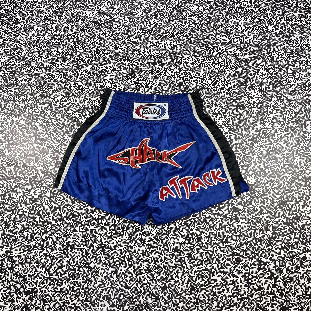 Vintage Vintage 90s SHARK ATTACK FAIRTEX MUAY THAI BOXING Japanese ...